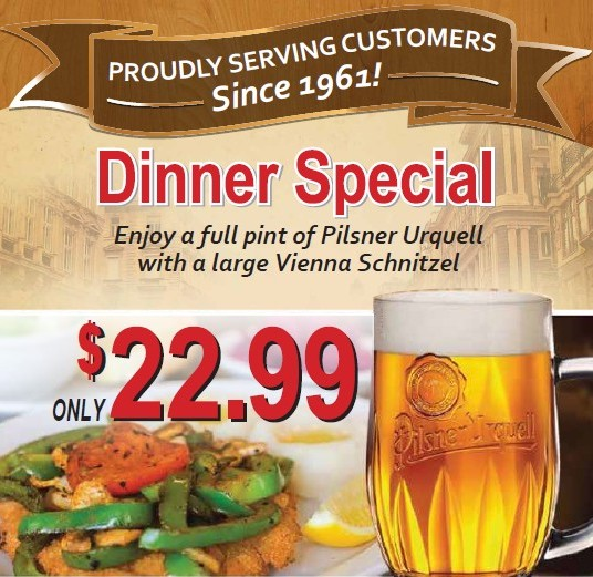 Metro Restaurant - Best Schnitzel Place In Town Since 1961!